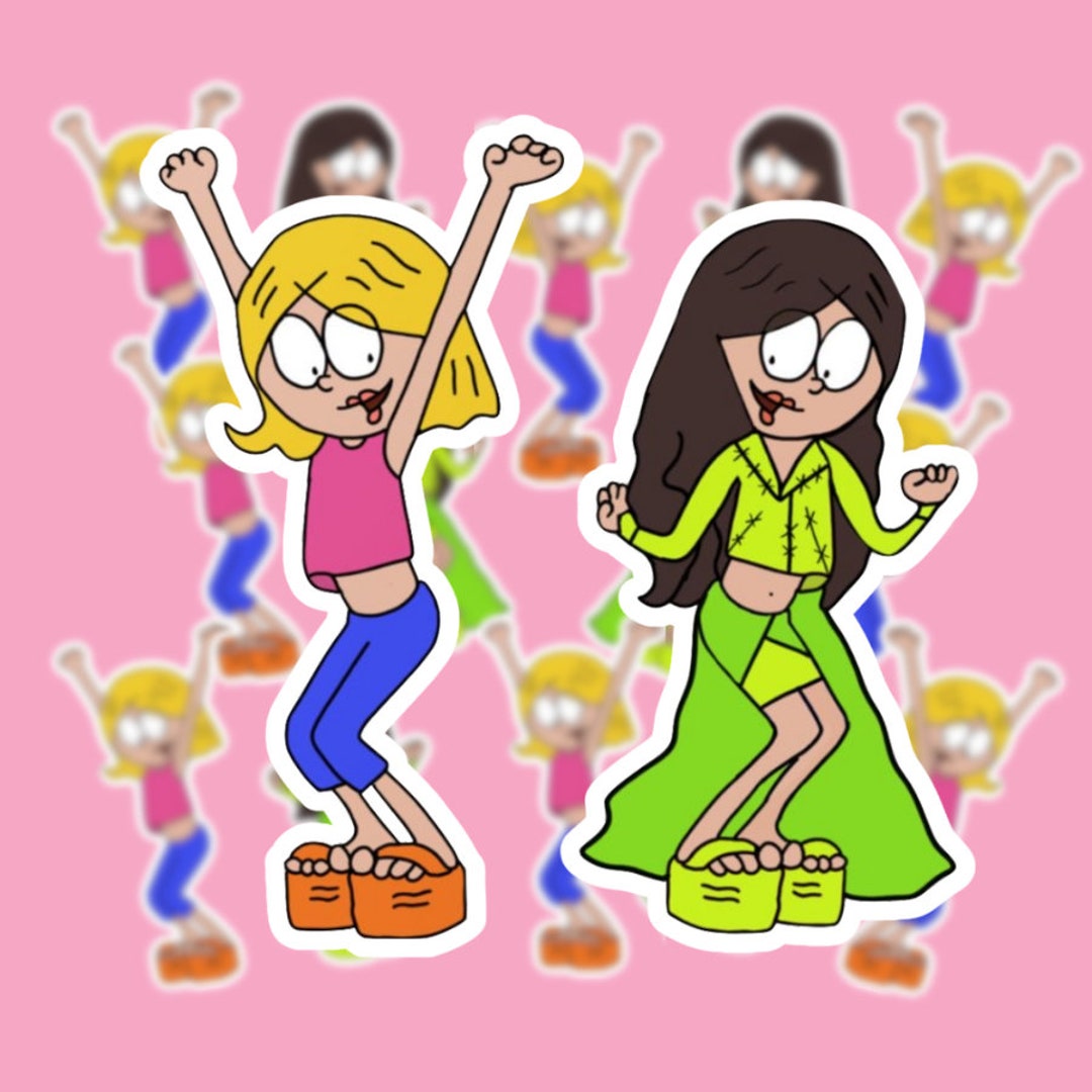Lizzie and Isabella Stickers Waterproof | Lizzie Mcguire - Etsy