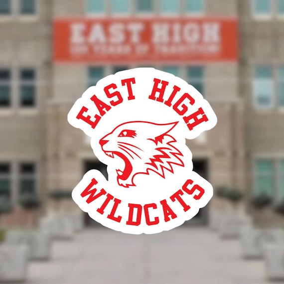 East High Wildcats Logo Disney High School Musical East High Sticker