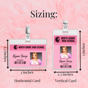 Mean Girls Editable ID Card Digital File - Etsy