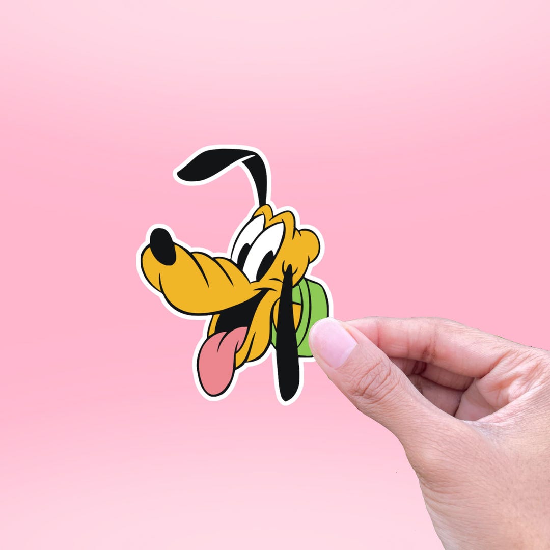 Pluto Sticker | Disneyland - Etsy