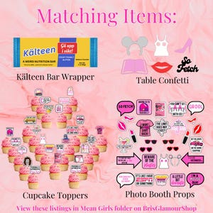 Mean Girls Editable ID Card | Digital File - Etsy