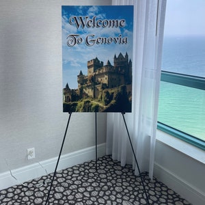 Princess Diaries Welcome to Genovia Sign | Digital File - Etsy