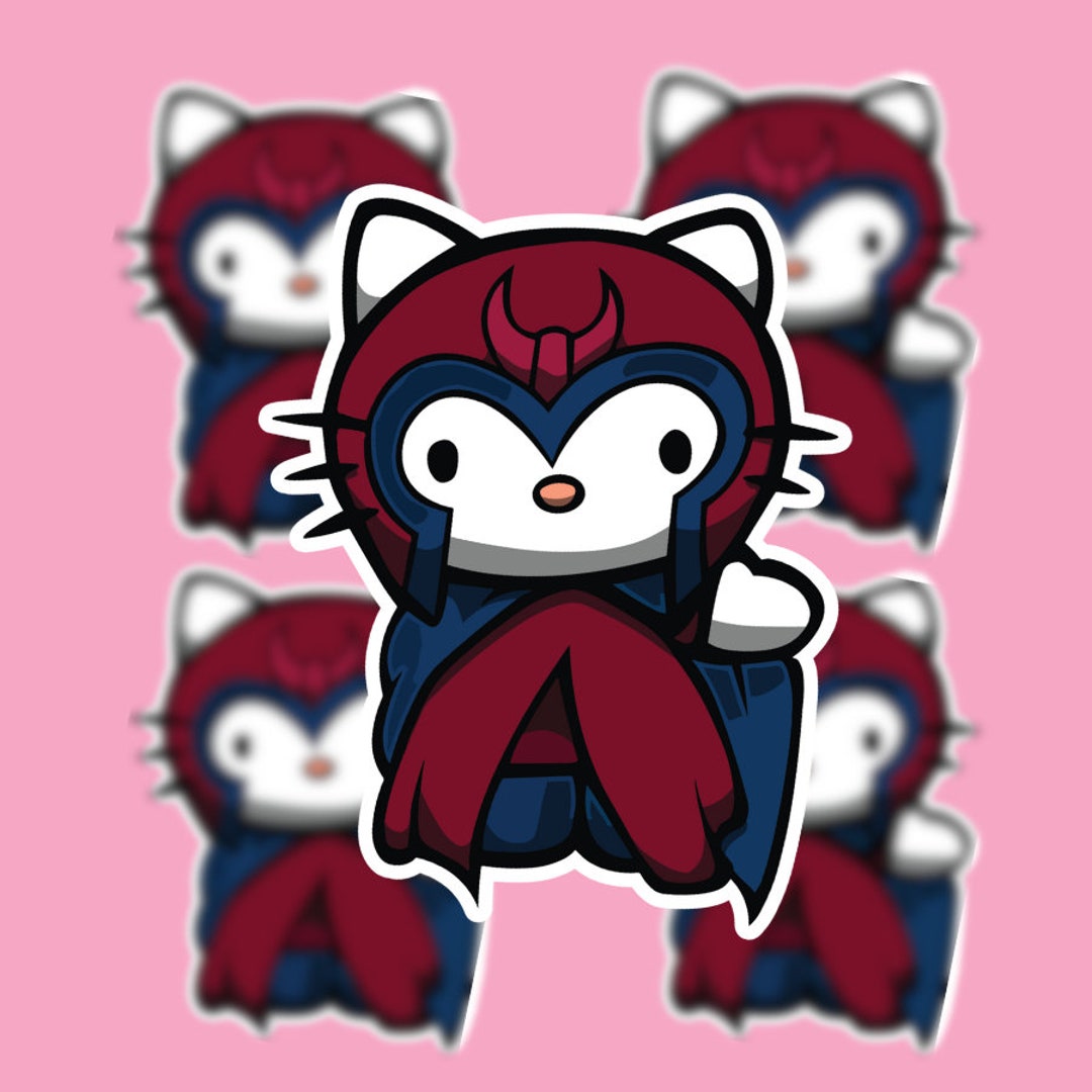 Hello Kitty Magneto Sticker Waterproof - Etsy
