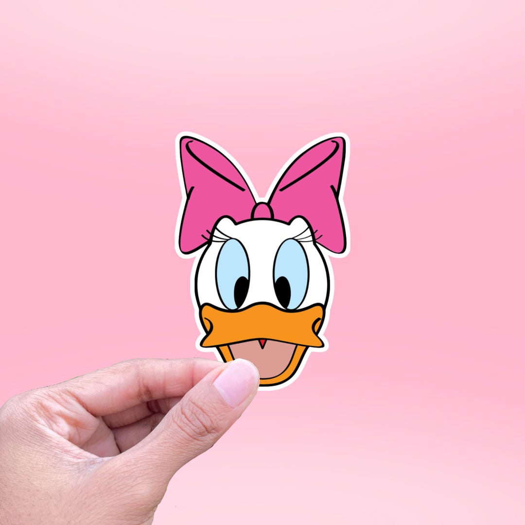 Daisy Duck Sticker Disneyland - Etsy