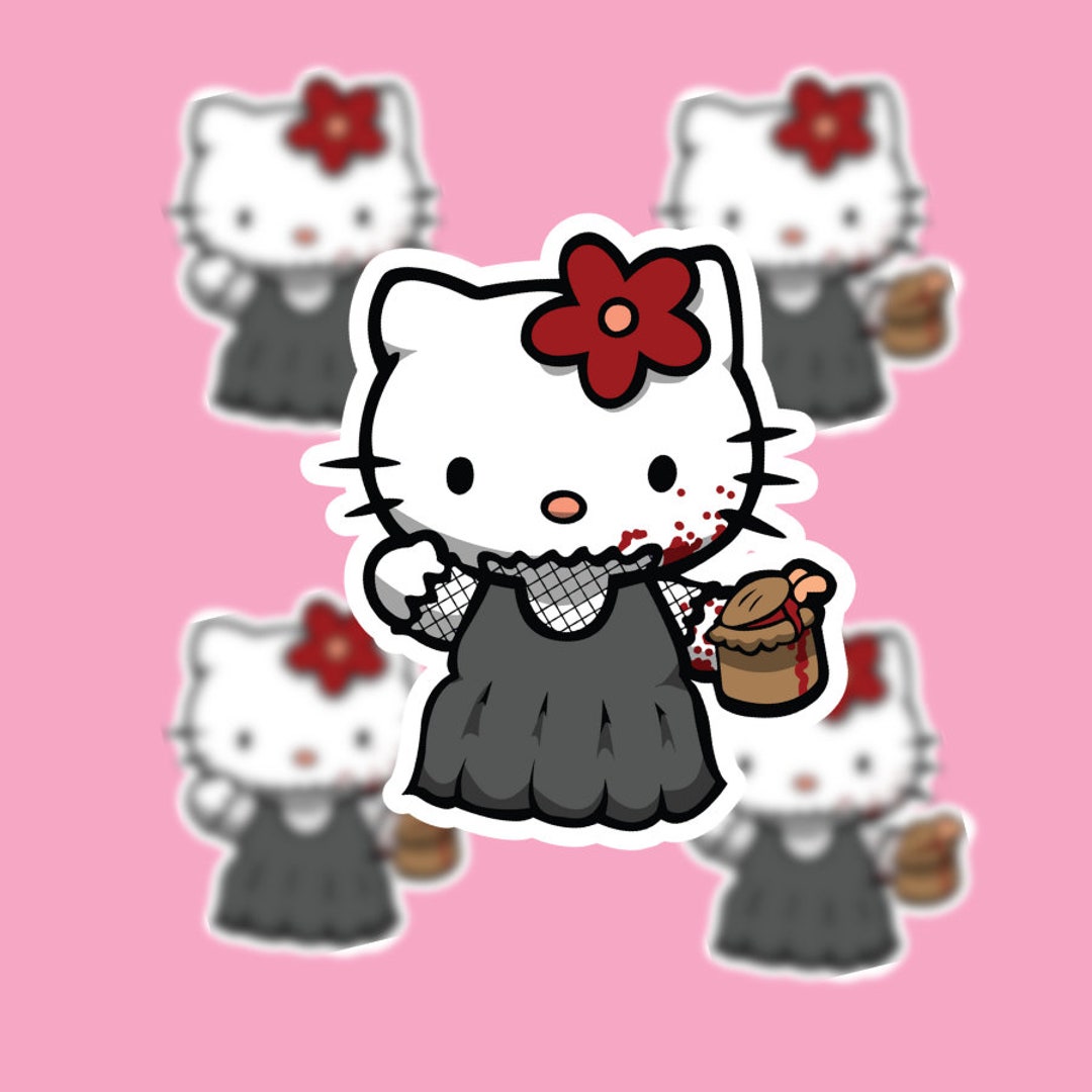 Hello Kitty Mrs. Lovett Sticker Waterproof Hello Kitty - Etsy