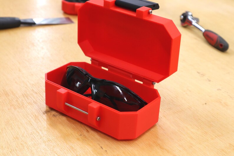 Personalized Milwaukee Style Safety Glasses Storage Box - Etsy