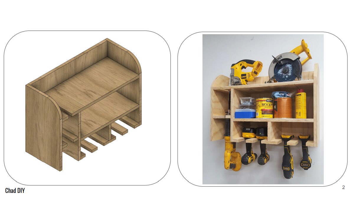 Tool Storage Wall Digital Plans - Etsy