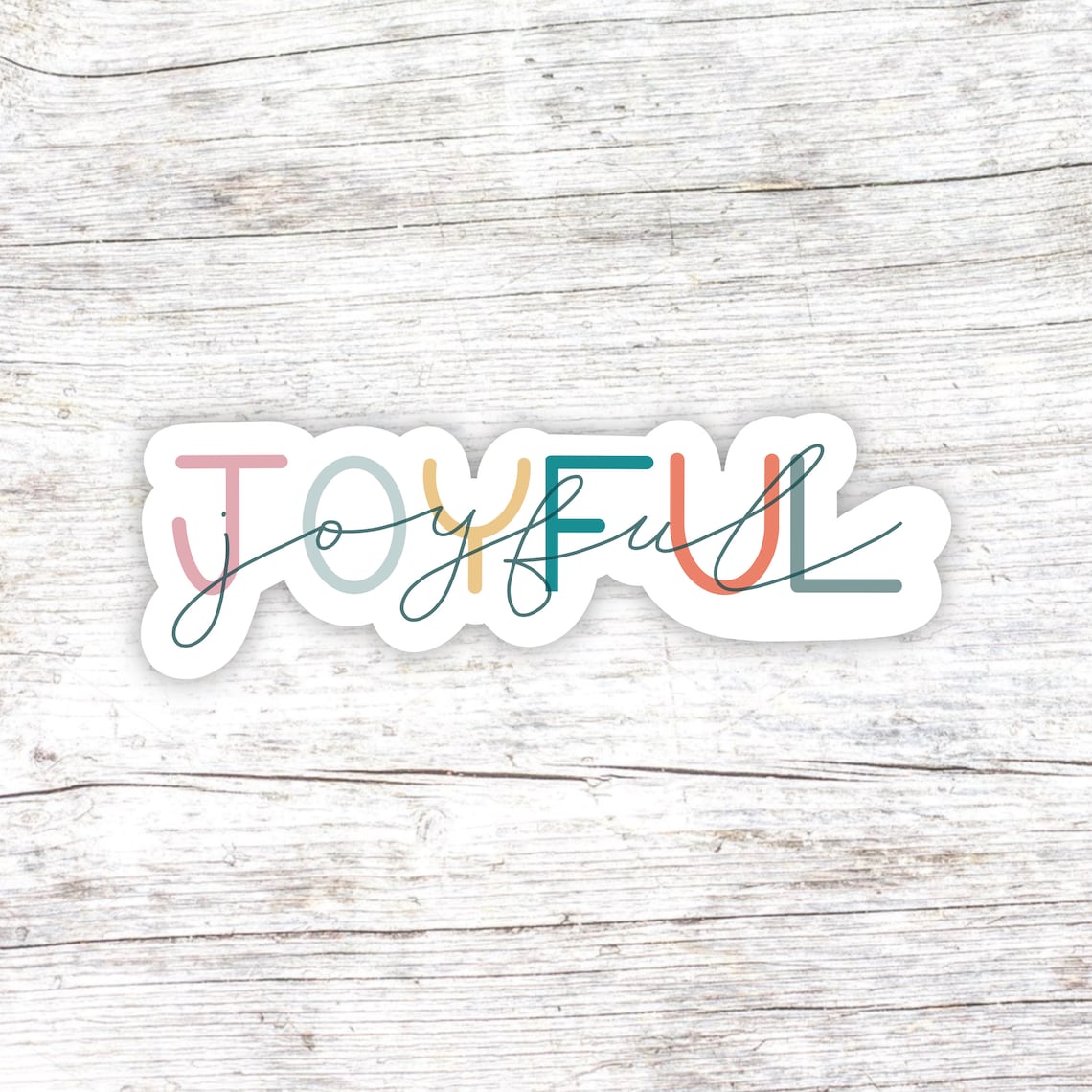 Joyful Sticker With Easy Peel Tab Matte Stickers Etsy joyful-sticker-with-easy-peel-tab-matte-stickers-etsy