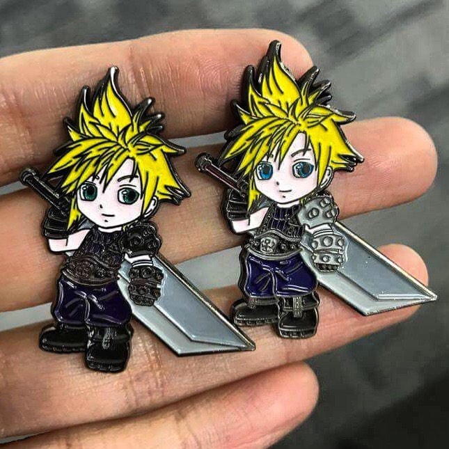 Final Fantasy 7 Cloud Og Single Pin | Etsy