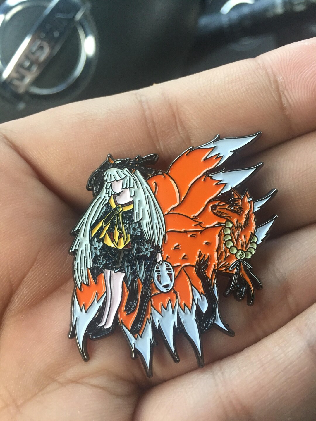 Yokai Kiri-chan + Kitsune Fox Spirit - Regular - Etsy