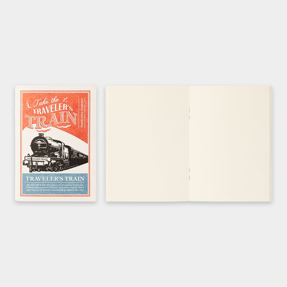 Travelers Notebook TRAIN / Passport Size Black / Planner / | Etsy