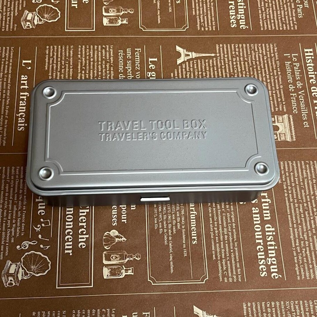 Toyo Steel X Traveler's Company Trunk Type Toolbox T-190 Solid Steel ...