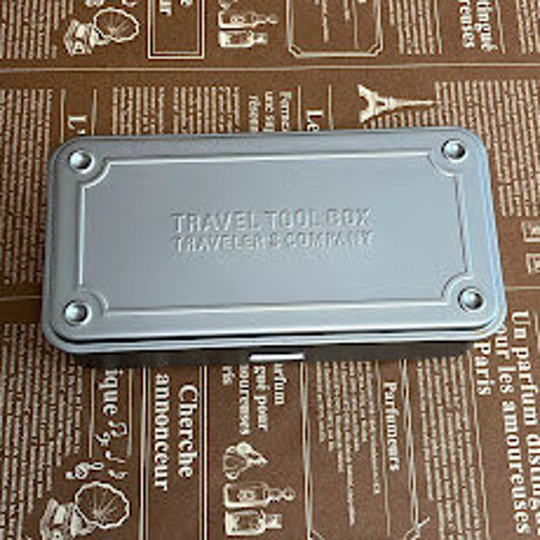 Toyo Steel X Traveler's Company Trunk Type Toolbox T-190 Solid Steel ...