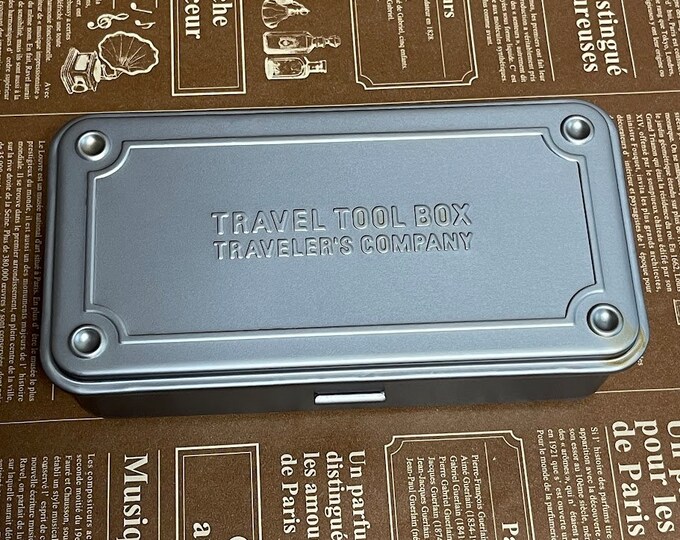 Toyo Steel X Traveler's Company Trunk Type Toolbox T-190 Solid Steel ...