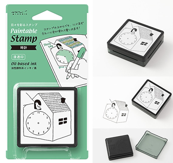 Individual Stamps Stamps & Seals Midori Outing Paintable Self Inking ...