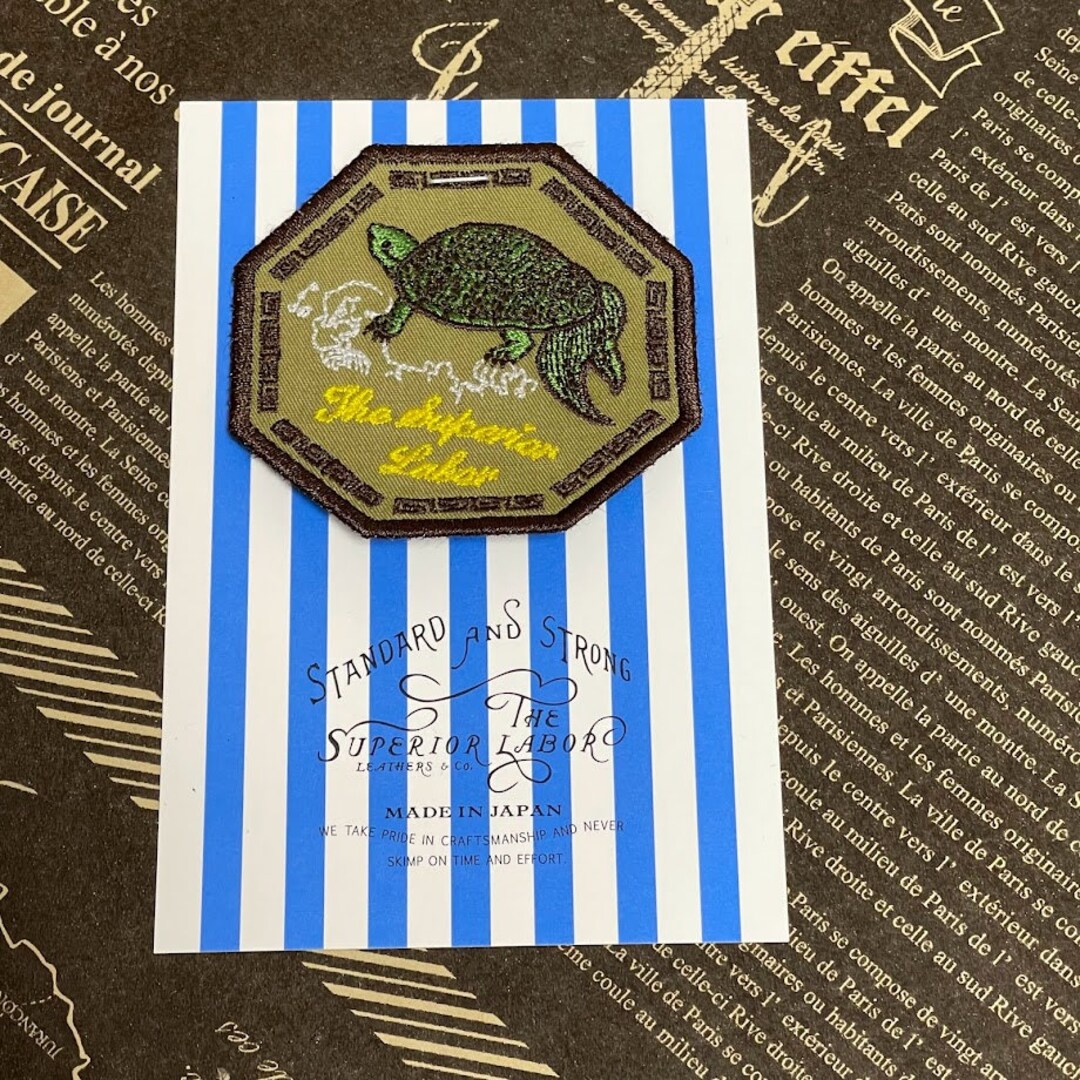 The Superior Labor Patch / Turtle (customize for Traveler's Notebook ...