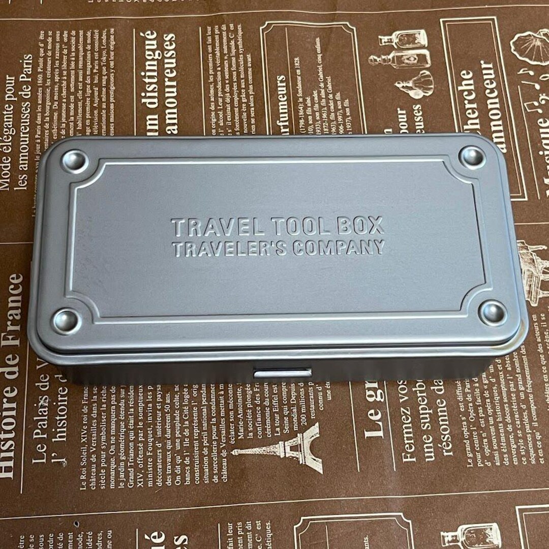 Toyo Steel X Traveler's Company Trunk Type Toolbox T-190 Solid Steel ...
