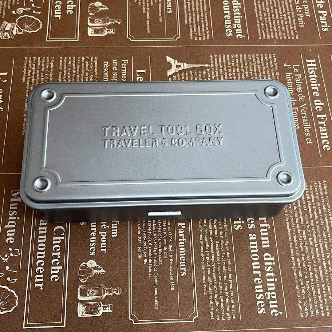Toyo Steel X Traveler's Company Trunk Type Toolbox T-190 Solid Steel ...