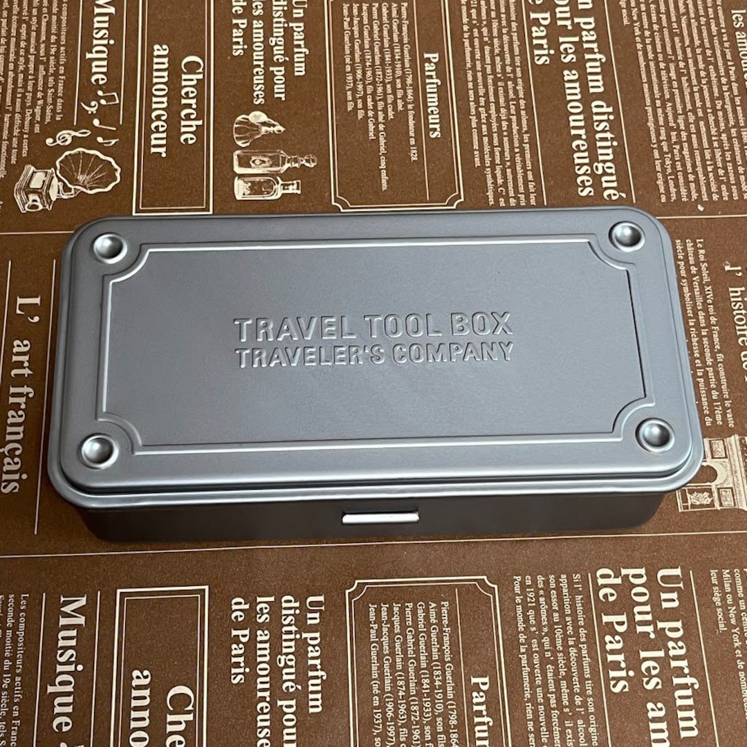 Toyo Steel X Traveler's Company Trunk Type Toolbox T-190 Solid Steel ...