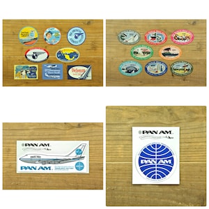 PAN AM X Traveler's Factory Sticker Set Traveler's Notebook Midori ...