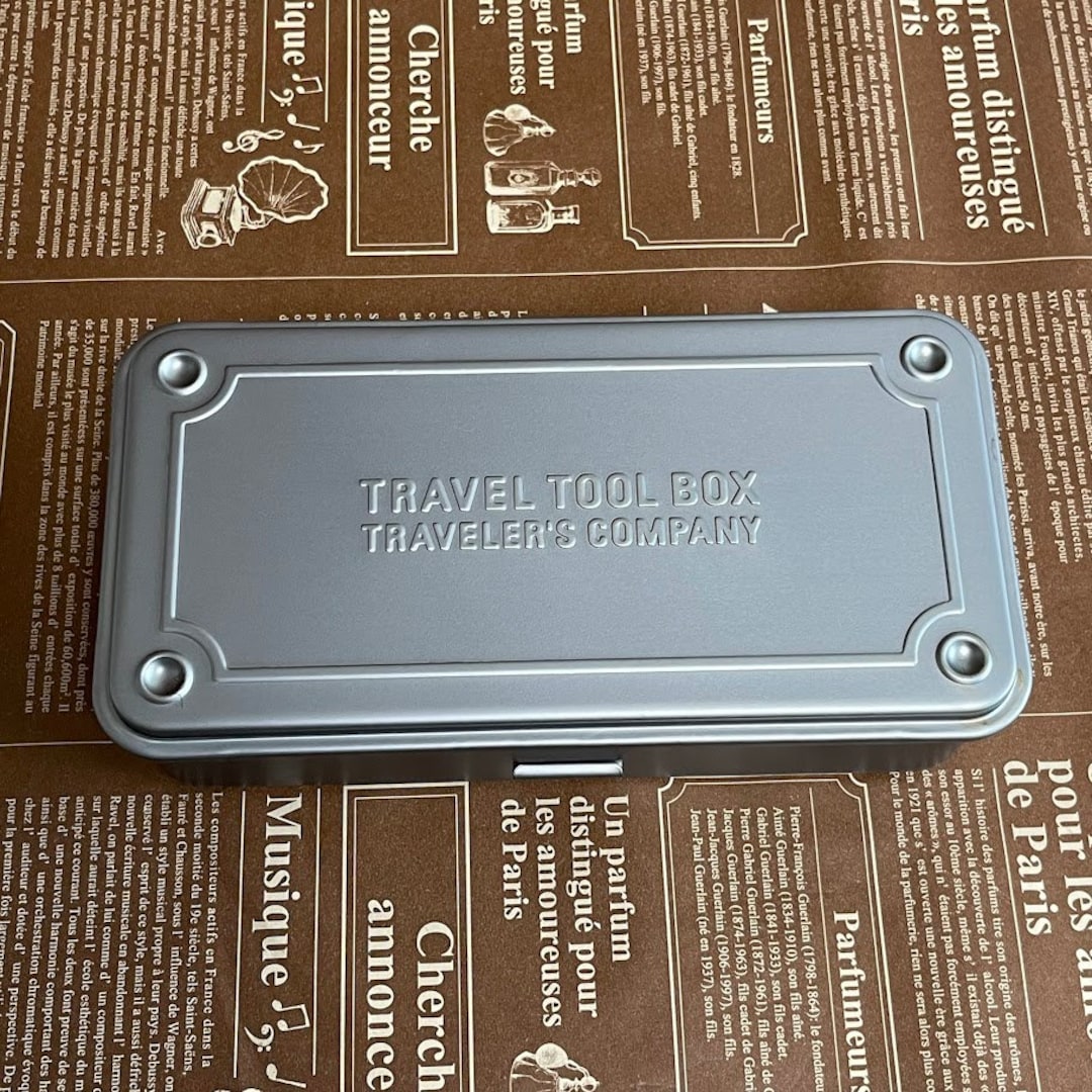 Toyo Steel X Traveler's Company Trunk Type Toolbox T-190 Solid Steel ...