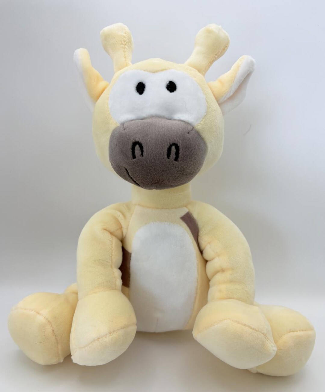 Giraffe Stuffed Animal Plush Sitting Giraffe Stuffy - Etsy