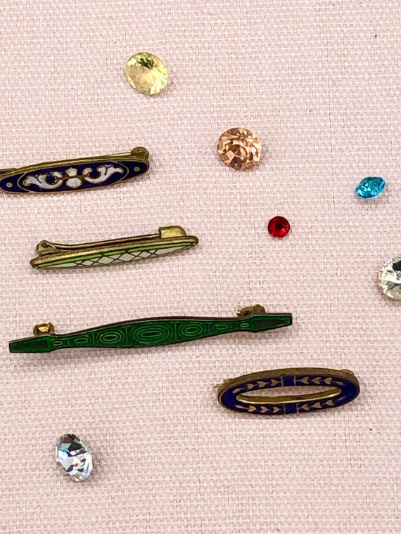 broches vintage en métal argenté représentant des ani… - Gem