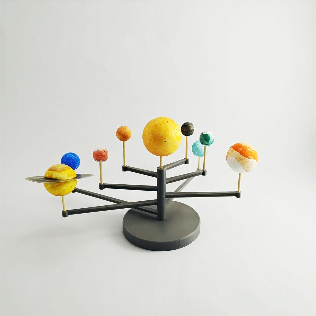 Solar System Model Kit – DIY Planetary Craft Kit for Kids | Create Your ...