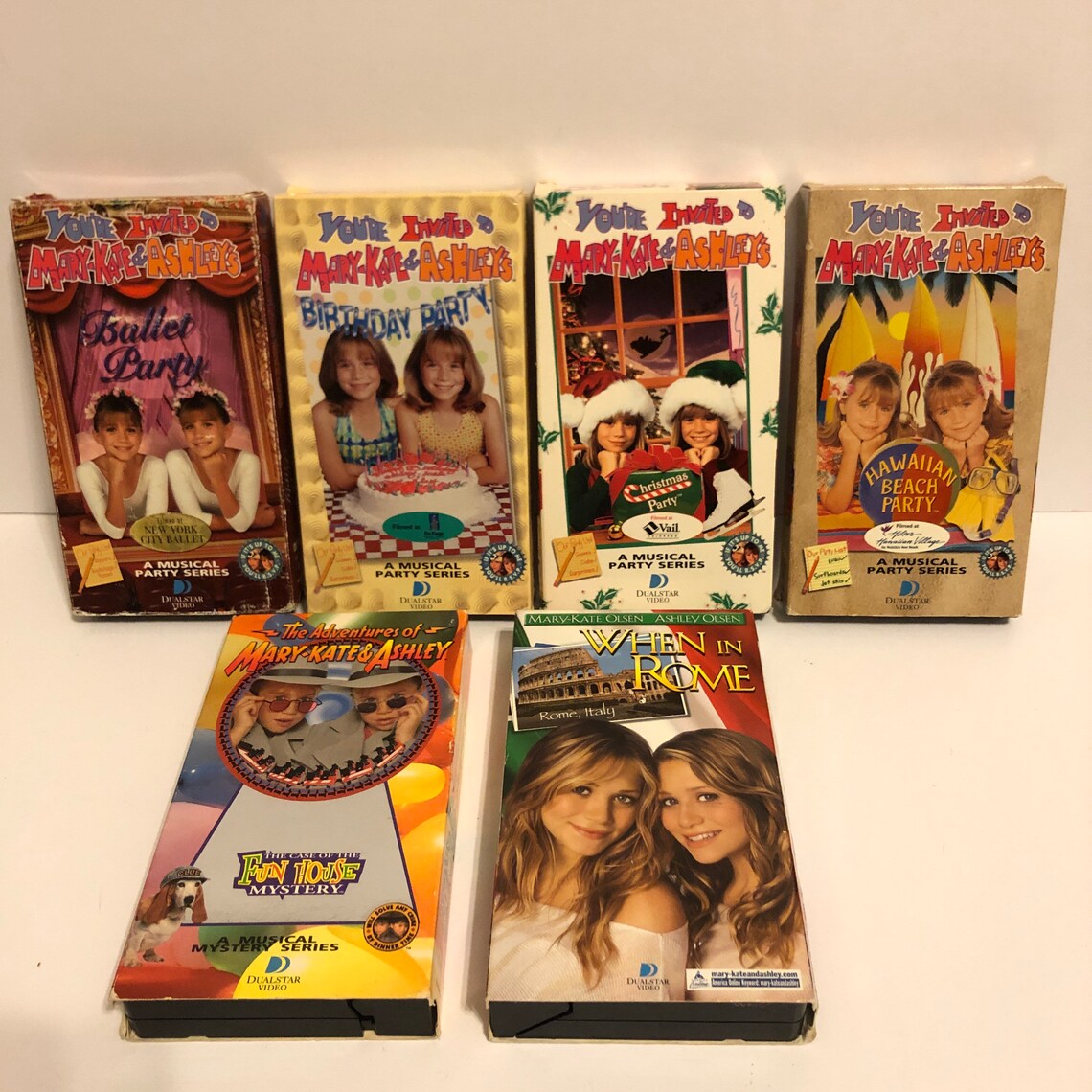 Mary Kate and Ashley Olsen VHS Tapes - Etsy