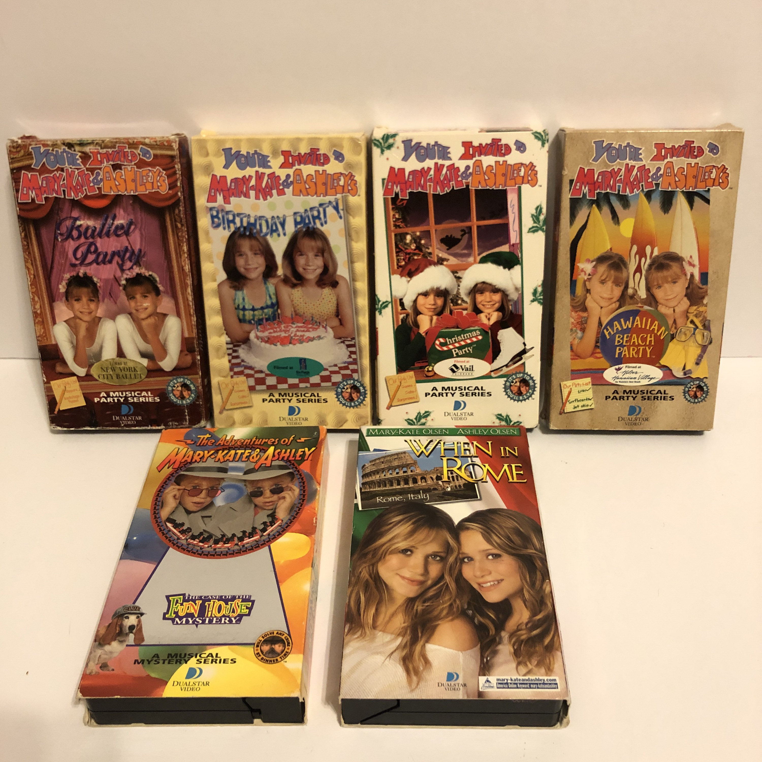 Mary Kate and Ashley Olsen VHS Tapes - Etsy
