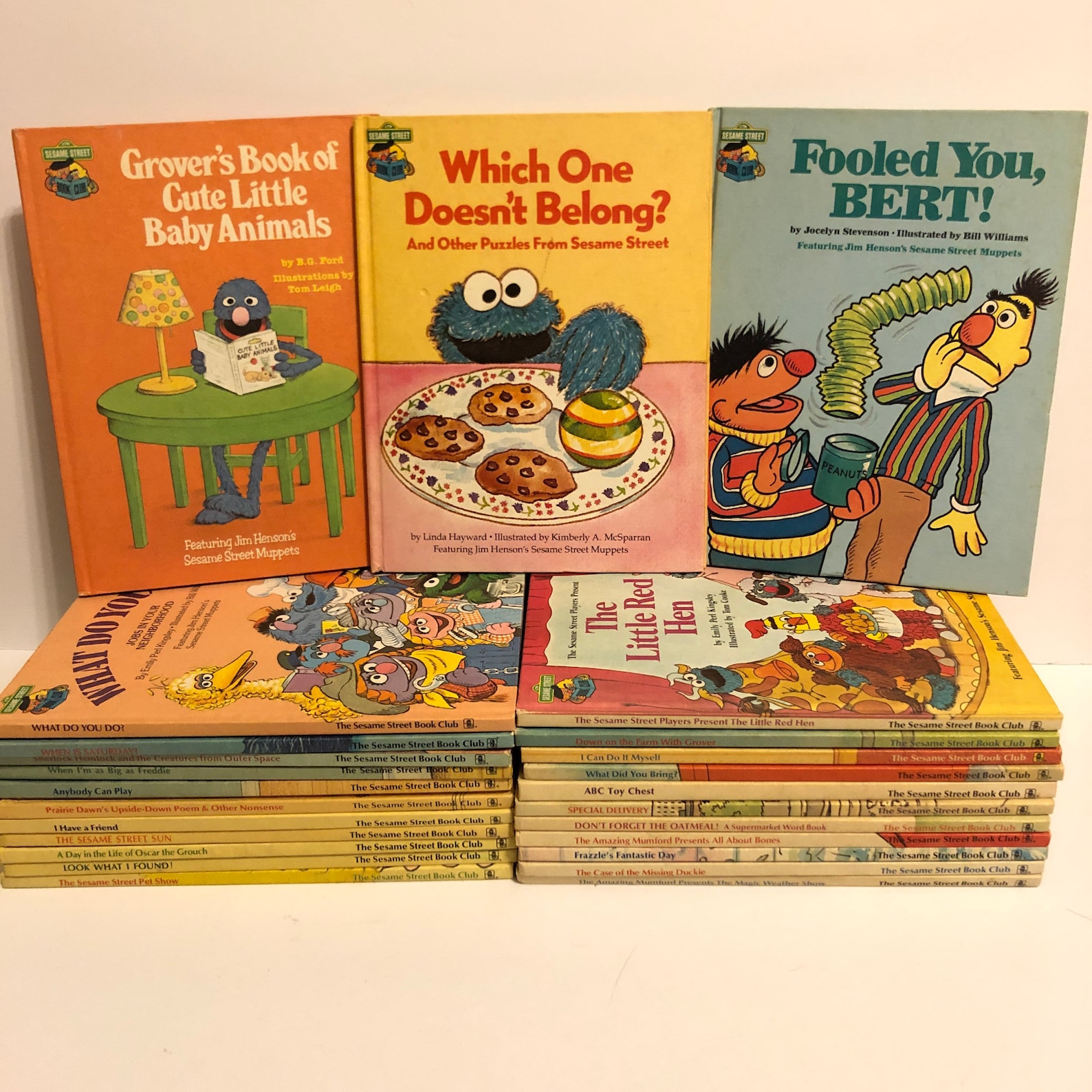 1980s Sesame Street Book Club Books - Etsy