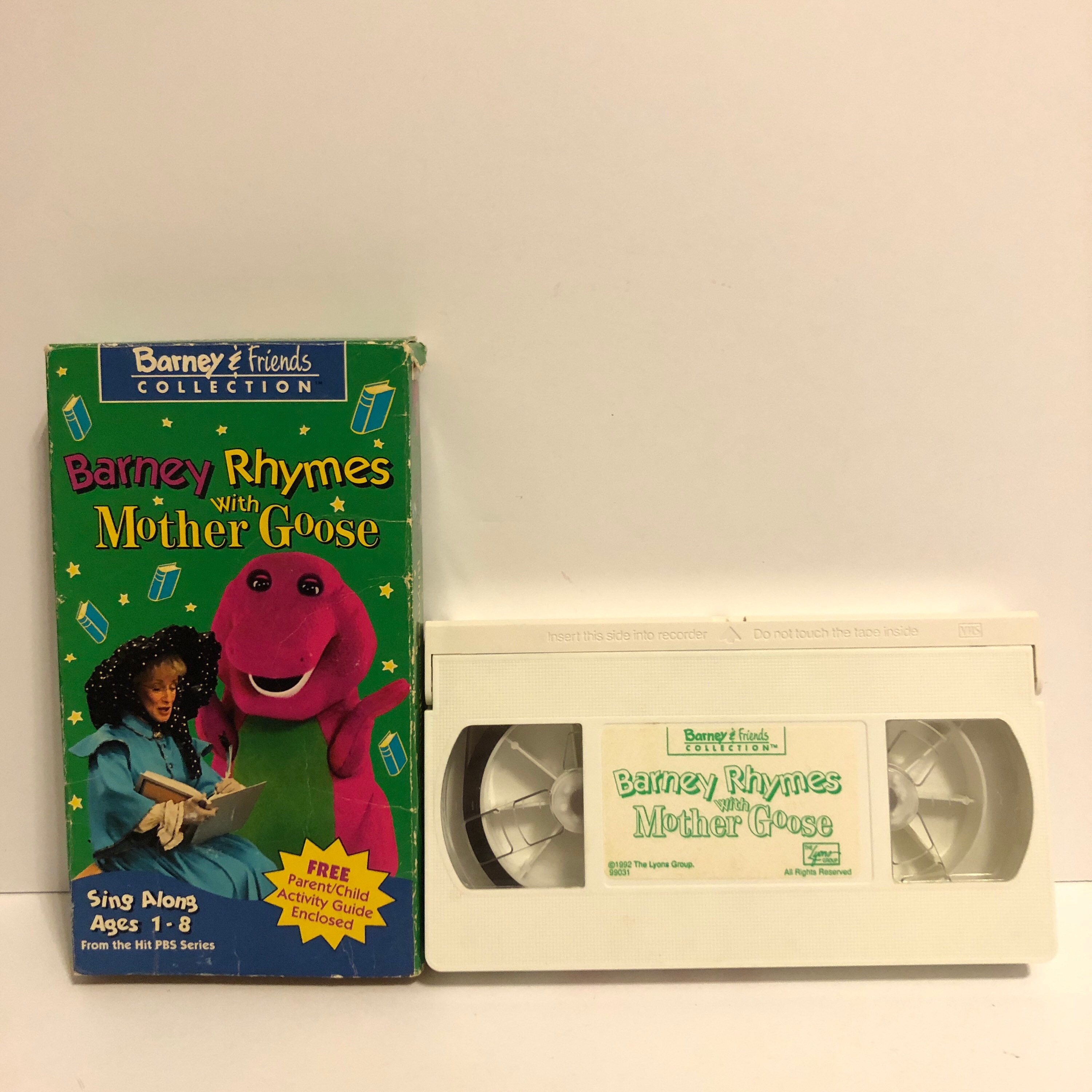 Just Stocked Vintage 1990s Barney Tapes | Etsy