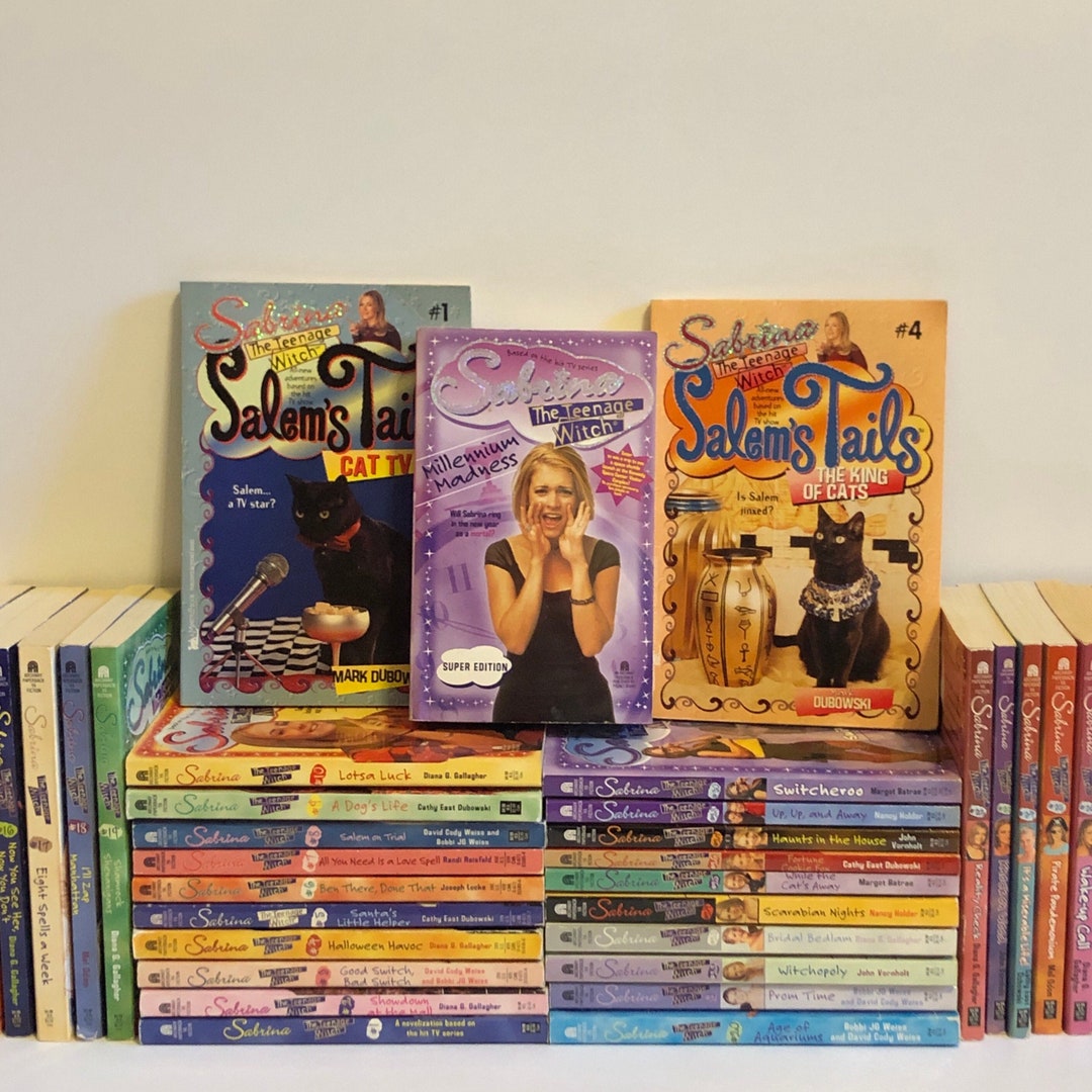 1998-2003 Sabrina the Teenage Witch Book Series With Melissa Joan Hart ...