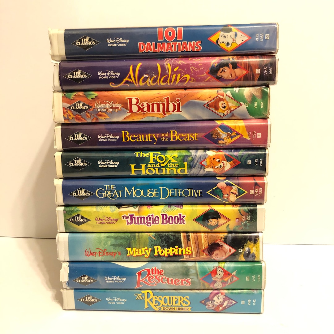 Classic Disney VHS tapes Bundle 7 Movies Vintage - glwec.in