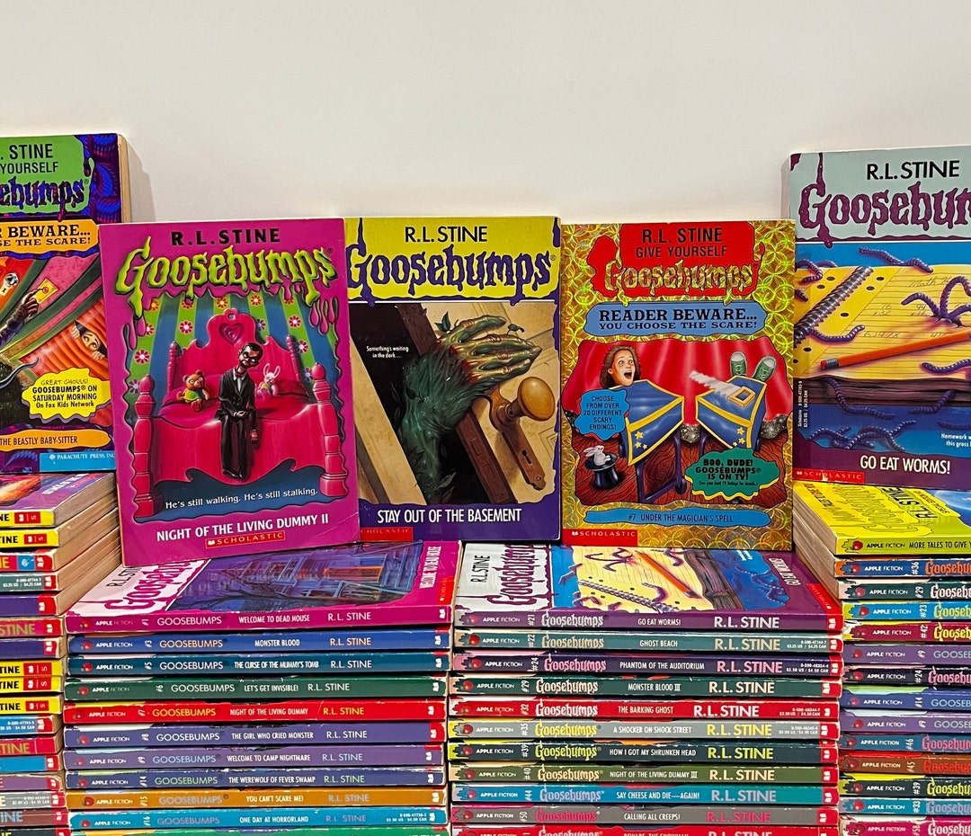 Original 90s Goosebumps Books - Etsy
