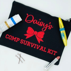 Personalised Competition Survival Kit Bag / Cheerleading / Gymnastics ...