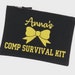 Personalised Competition Survival Kit Bag / Cheerleading / Gymnastics ...