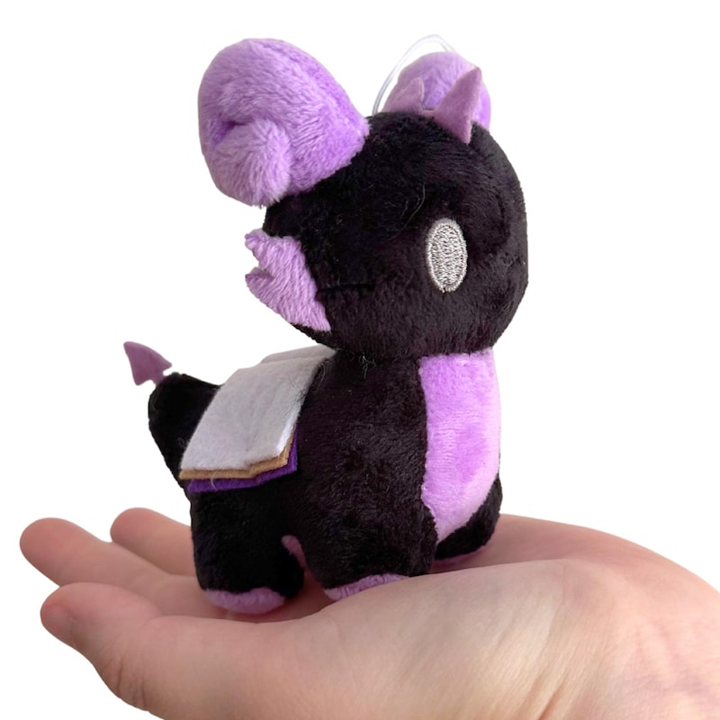 Plush Book Keychain - Etsy