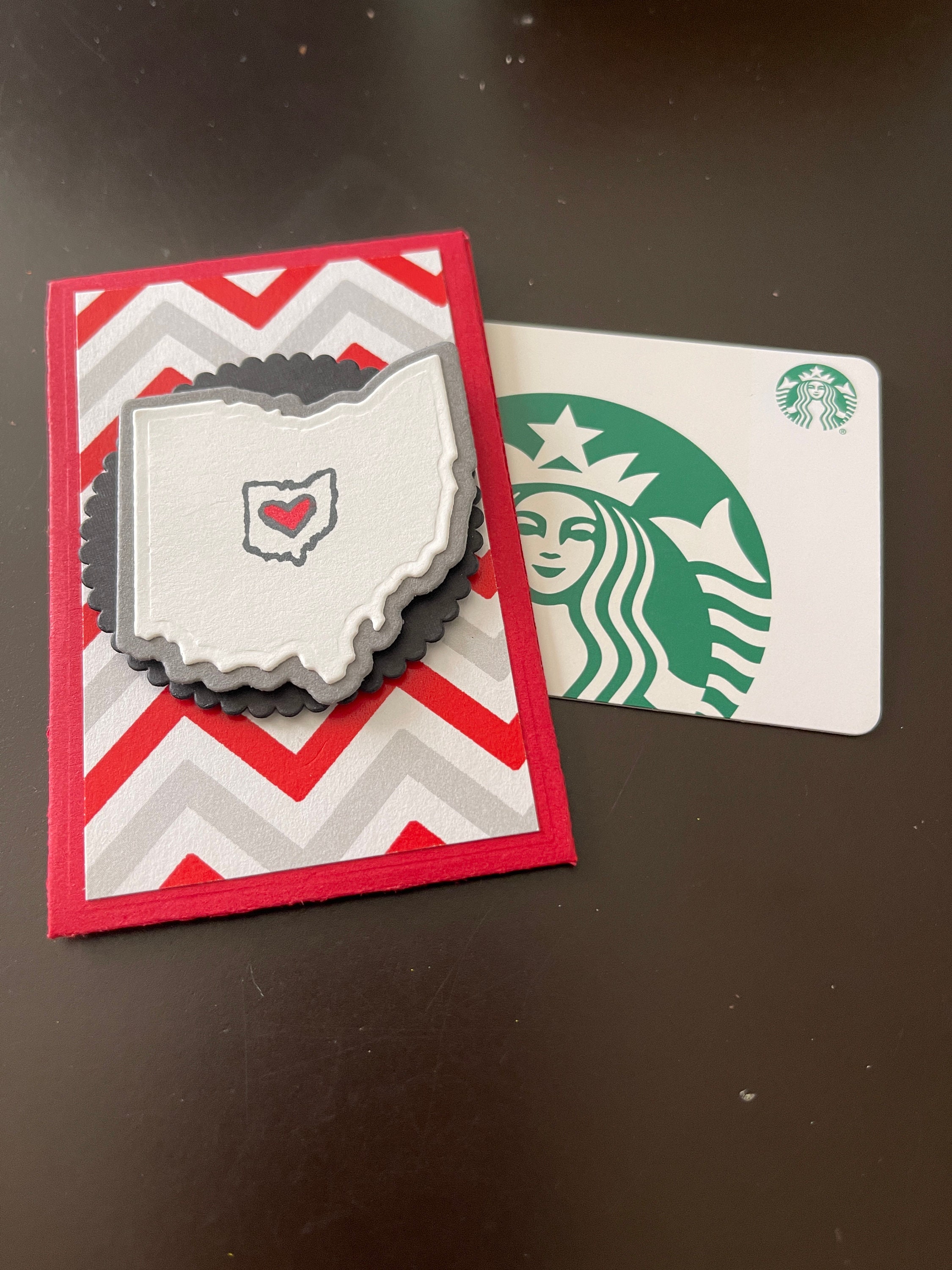 Ohio State Gift Card Holder OSU Gift Card Holder Valentine - Etsy