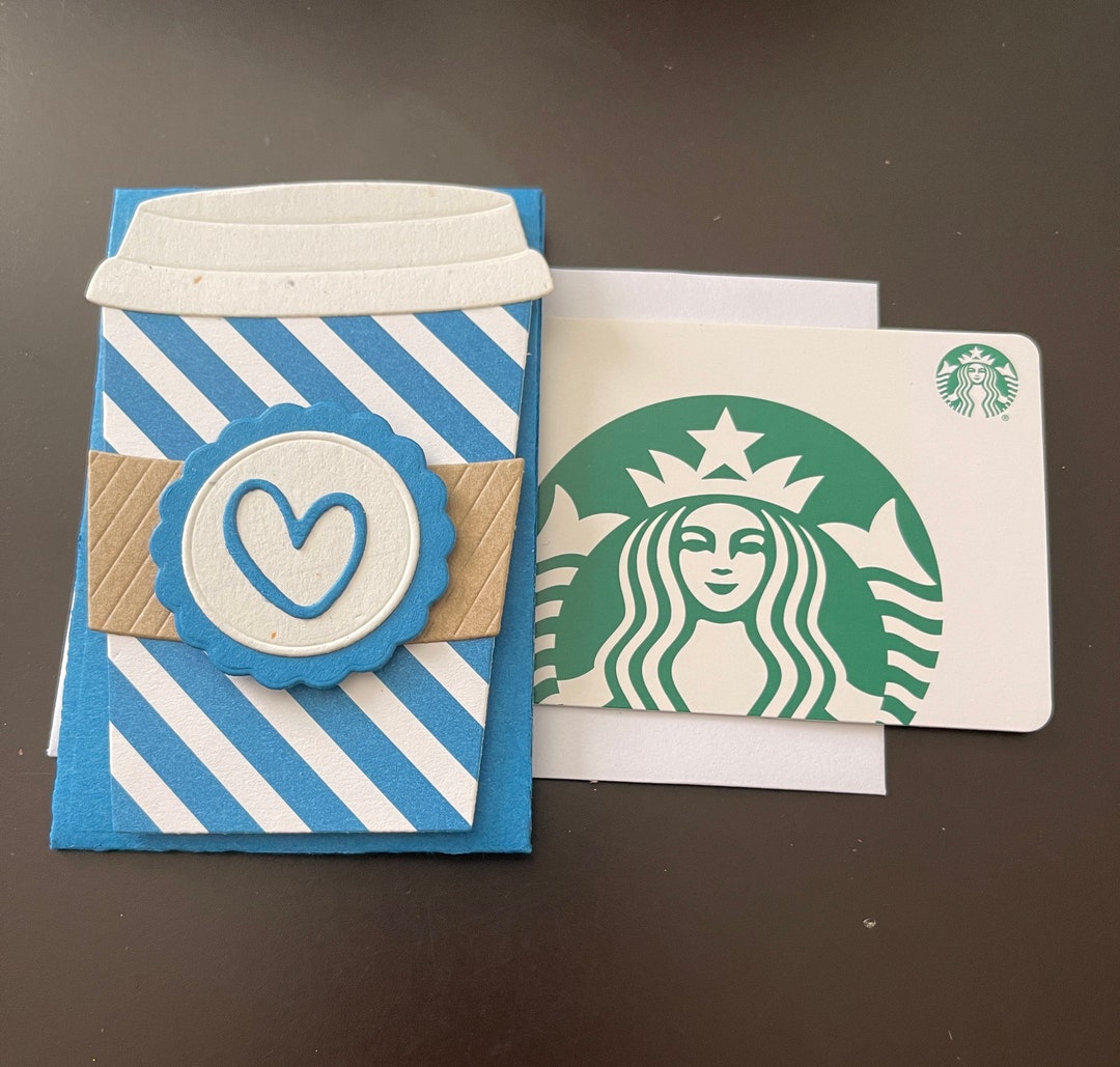 Coffee Cup Gift Card Holder, Valentine Gift Card Holder, Birthday Gift ...