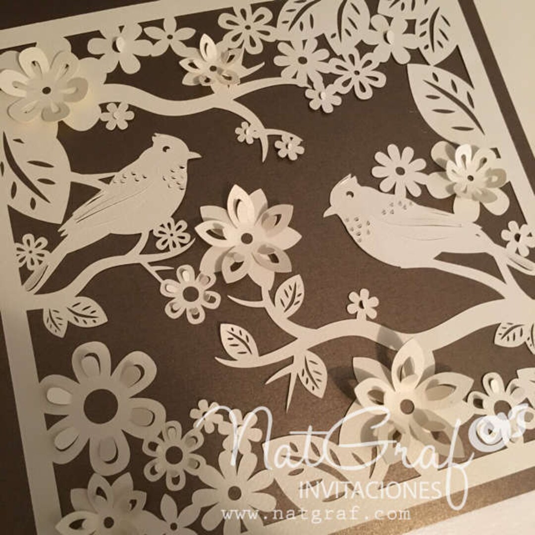 Wall Art, Paper Cut, SVG File for Cutting Machines - Etsy