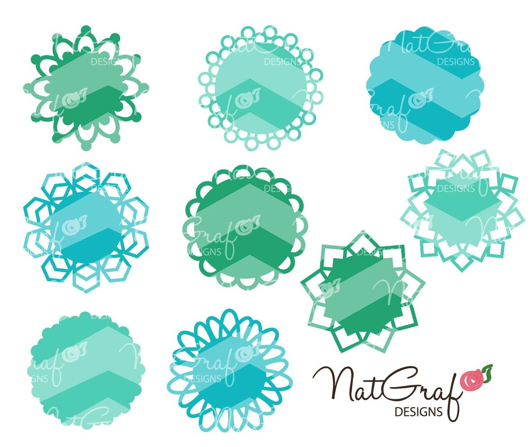 Doilies SVG, Doily, Sweet Lace Doilies Set, Vintage Labels SVG Files ...