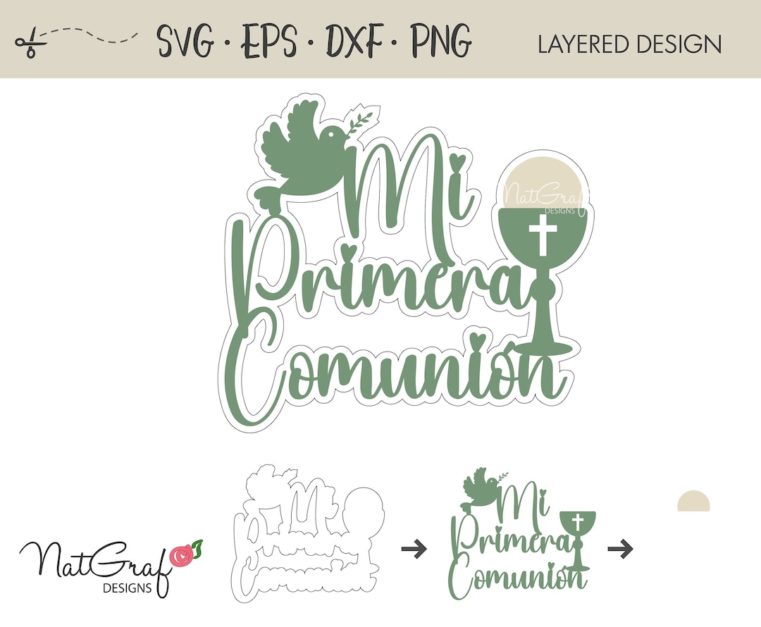 Communion Chalice Svg, Chalice Cup Svg, Eucharist Svg, IHS Svg, First ...