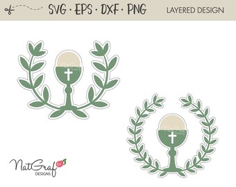 Communion Chalice Svg, Chalice Cup Svg, Eucharist Svg, IHS Svg ...