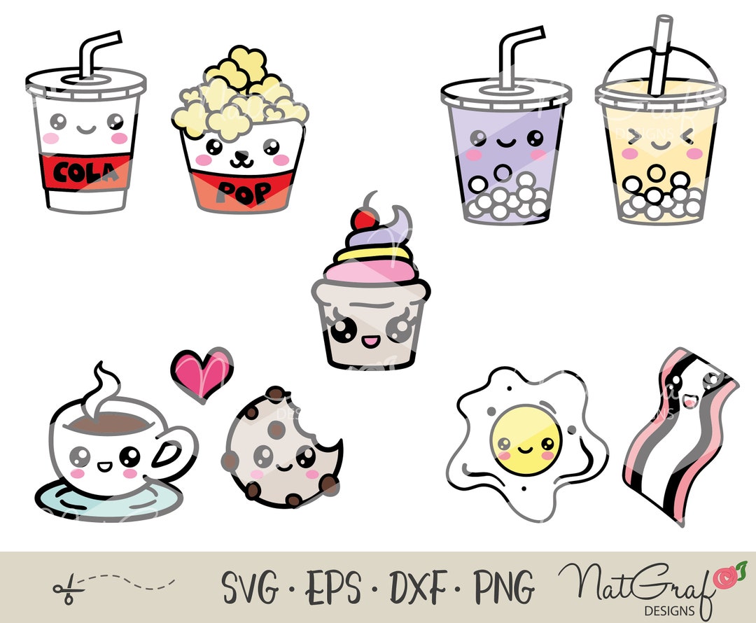 BFF SVG Cut File, Cute, Kawaii, Clipart,instant Download, BFF, Besties ...