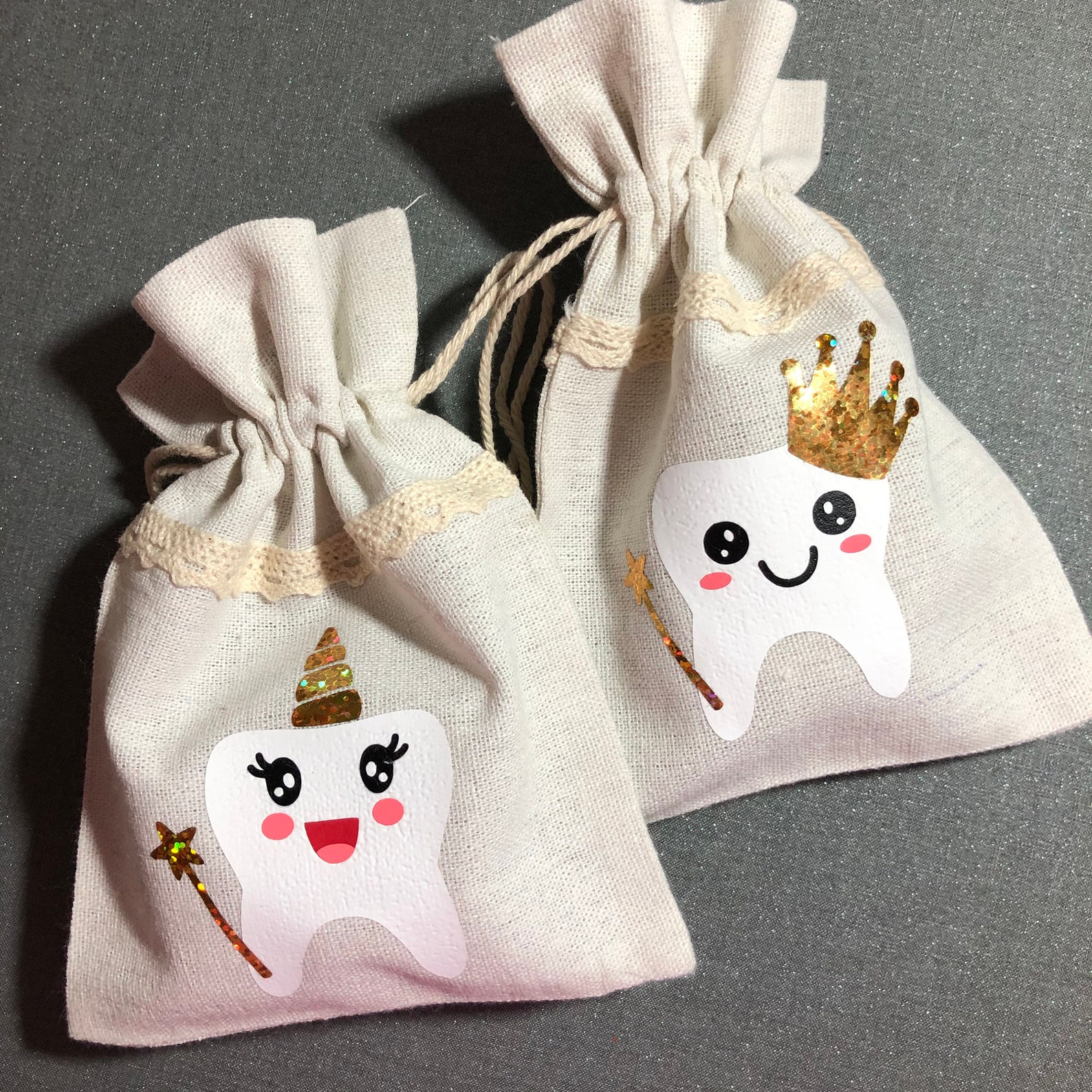Tooth Fairy Bag Design Bundle Tooth Pouch Designs Cut - Etsy