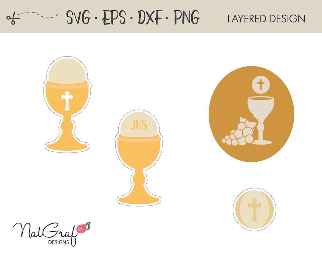 Cáliz de comunión svg, copa de cáliz svg, eucaristía svg, IHS svg ...