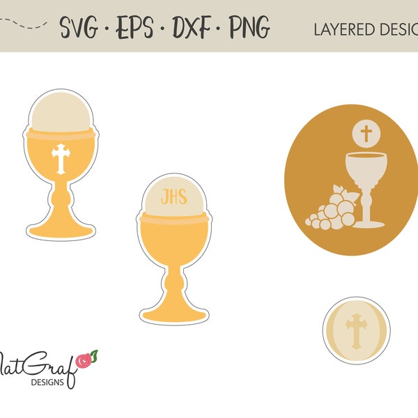 First Communion Eucharist Svg - Etsy