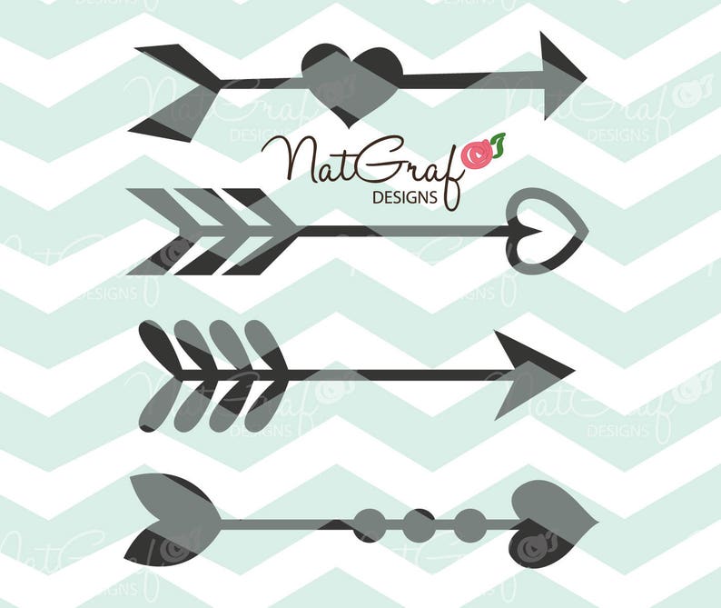 Arrow Graphic Design Digital Cutting File SVG cutting | Etsy