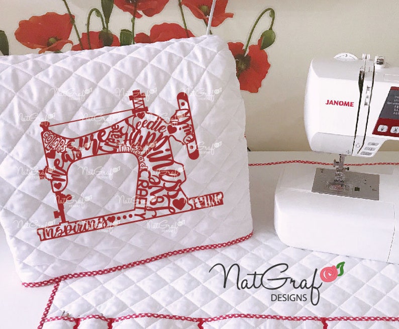 Sewing Machine Svg SVG Cut Files for Cricut and Silhouette - Etsy